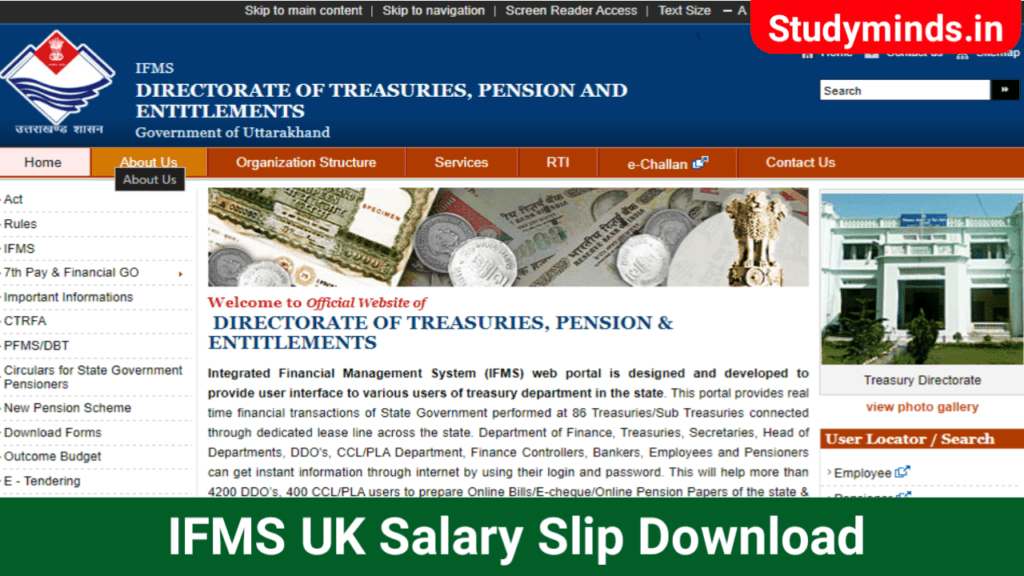 Ekosh Pay Slip 2024: IFMS UK Salary Slip Download @ ekosh.uk.gov.in - Study MINDS